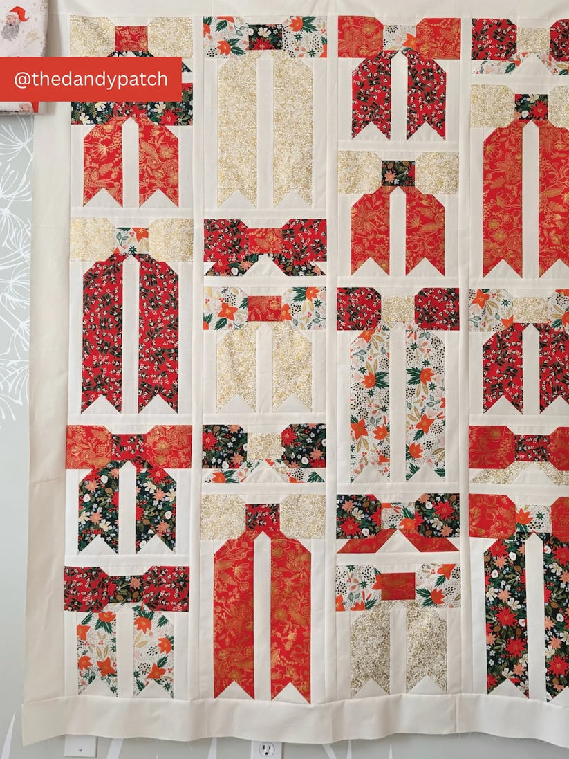 Top Knot quilt - paper pattern – The Hackney Quilter
